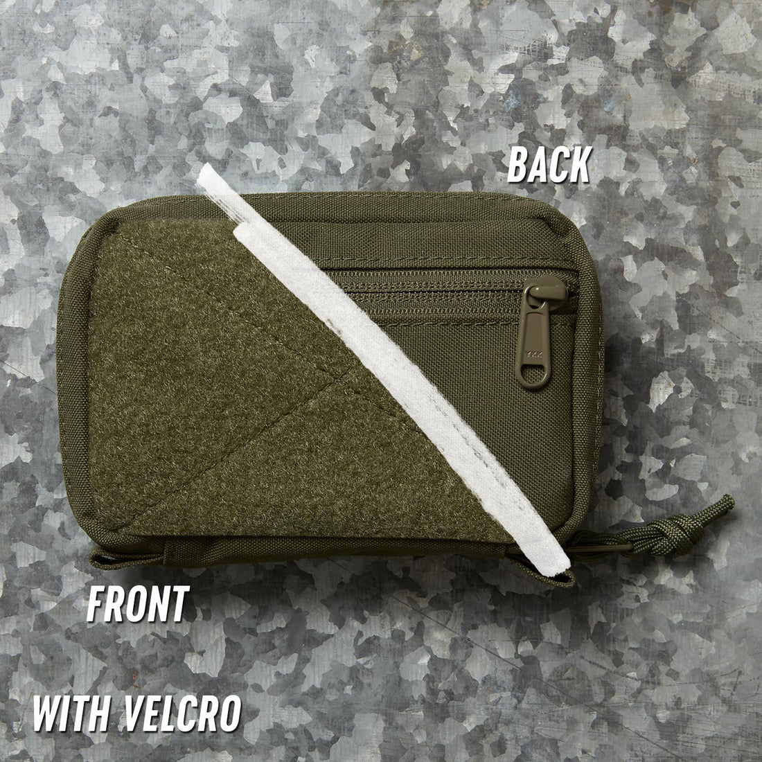All Good Pouch - OD Green - Velcro