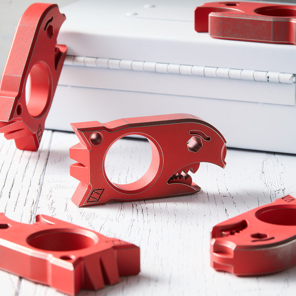 Atomic Bomb - Ti - 'Preme Red Cerakote