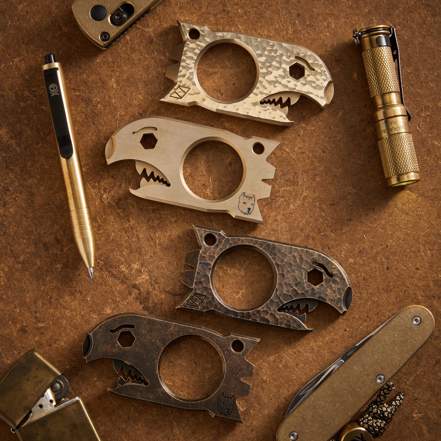 Beer Bomb - Brass - Ben Krein Collab - Antiqued